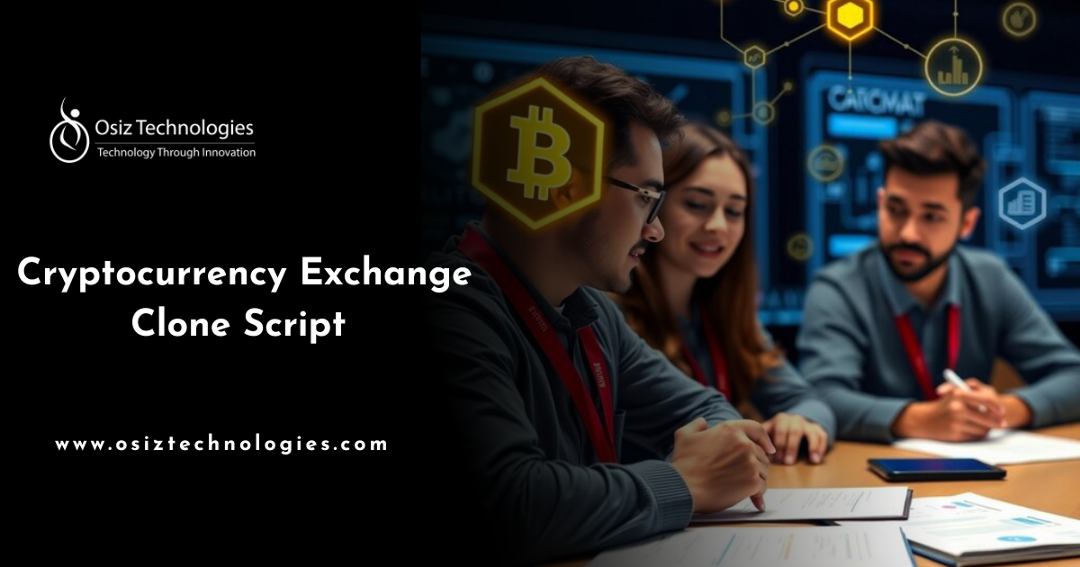 Cryptocurrency Exchange Clone Script Osiz Technologies